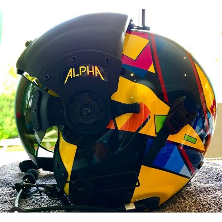 ALPHA Eagle Helicopter Helmet System – Helicopter Helmets